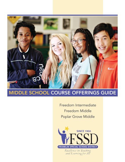 FSSD Middle School (5-8) Course Offerings Guide