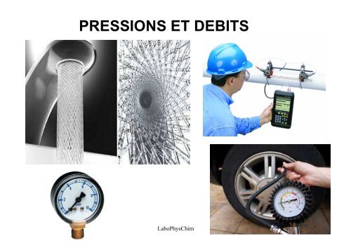 Pressions et Debits