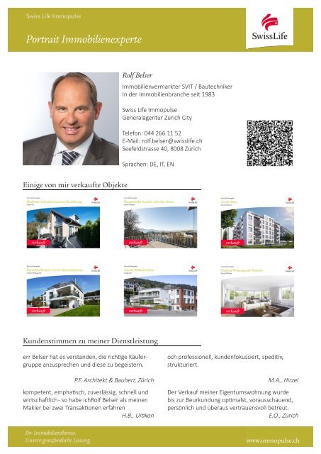 Rolf Belser Portrait