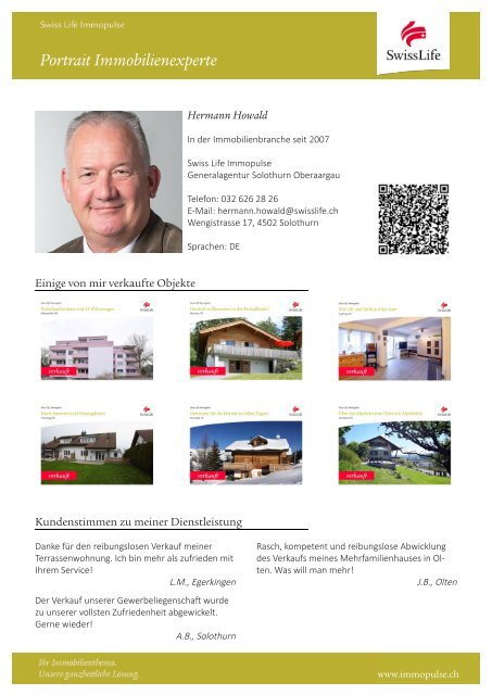 Hermann Howald Portrait