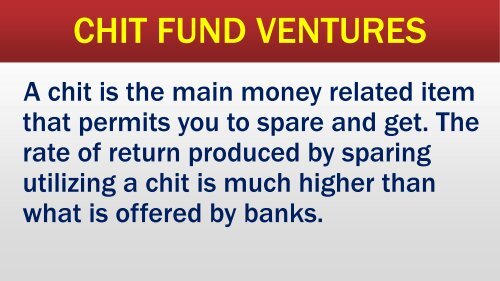 Chitty Companies, Chitty Groups, Chit Fund Regulation, Chitty Finance ...