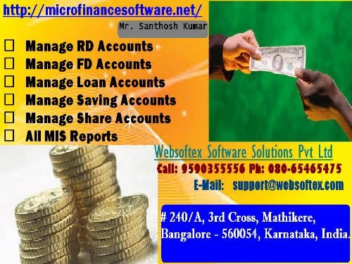 Co-Operative Societies, Microfinance, Microfinance Companies, Microfinance Service, Microfinance ...