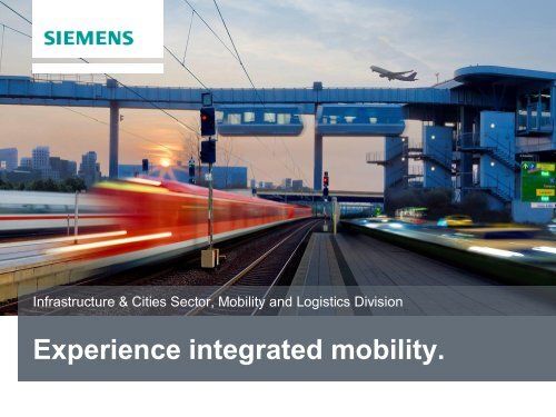 Corporate Design PowerPoint-Templates - Siemens Mobility