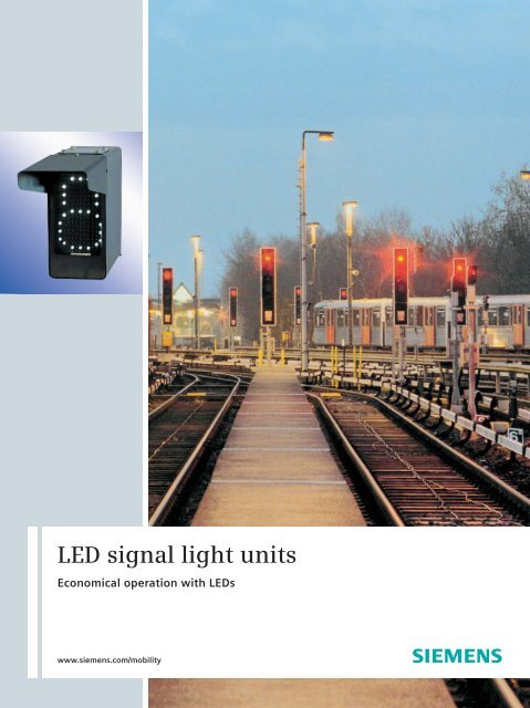 LED signal light units - Siemens Mobility
