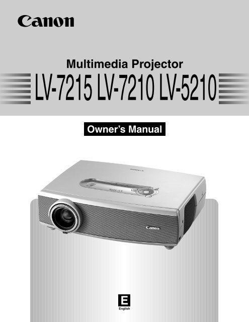 Canon LV-7210 - LV-7210