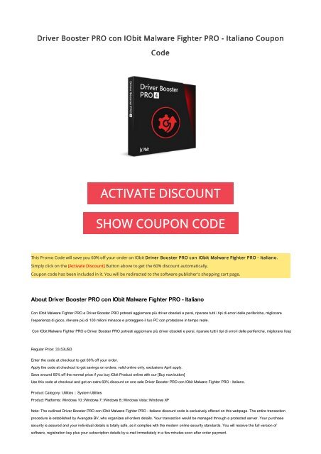 Drive booster pro serial key 2017 - namesjuja