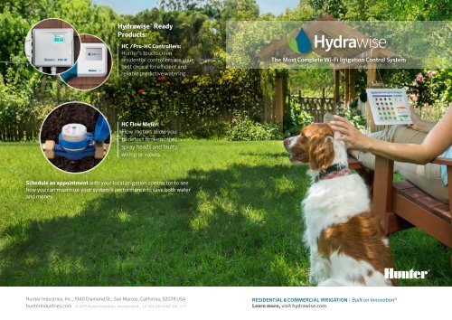 Hunter Hydrawise Wifi Irrigation Controller