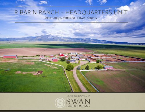 R Bar N Ranch Headquarters Offering Brochure