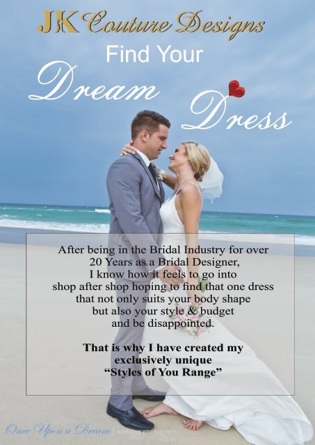 JK Couture Designs Mix & Match "Styles of You" Bridal Range