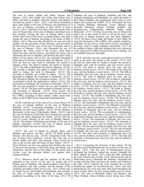 Page 245 1 Chronicles to