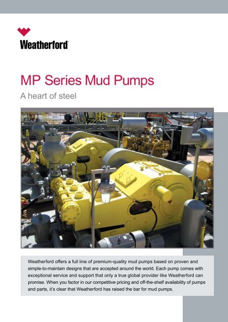 MP Series Mud Pumps - Weatherford International