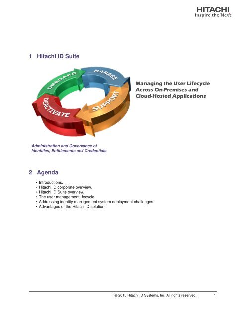 Identity and Access Lifecycle Automation