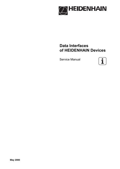 Data Interfaces of HEIDENHAIN Devices