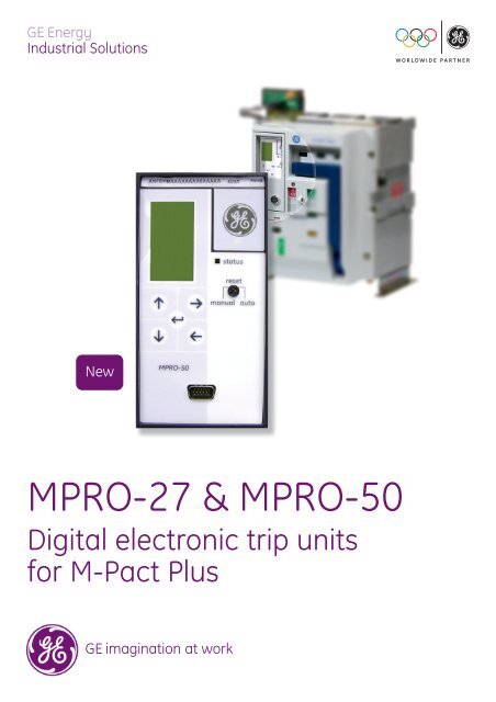 MPRO-27 & MPRO-50 - GE Industrial Solutions