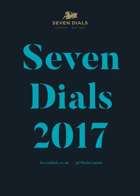Seven Dials Guide-2017
