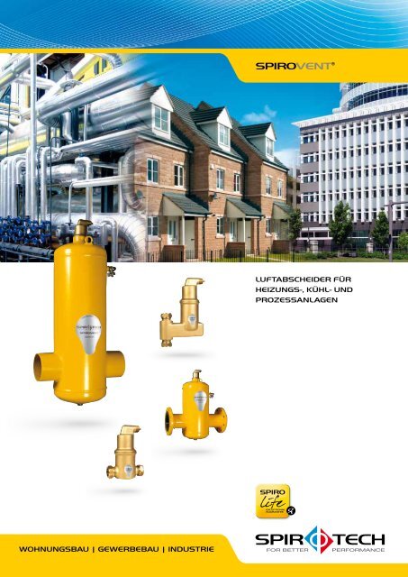 SpiroVent Luftabscheider - Spirotech