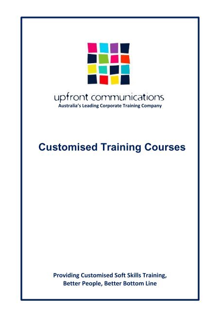 Customised Training Courses