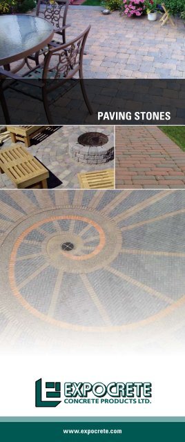 expocrete paving brochure - Expocrete Concrete Products Ltd.