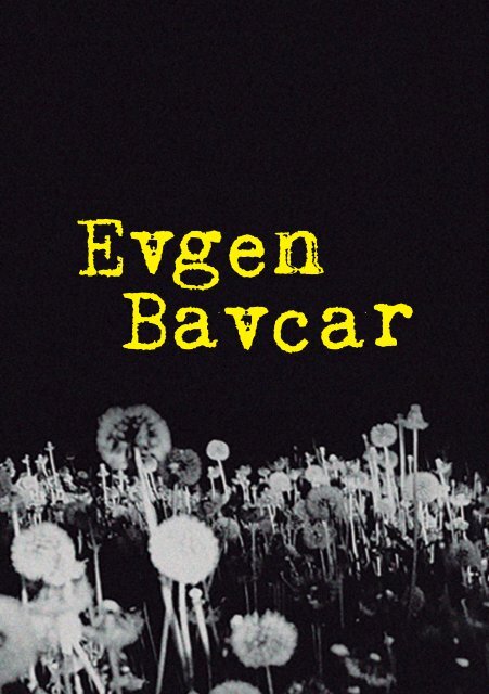 Catálogo Evgen Bavcar