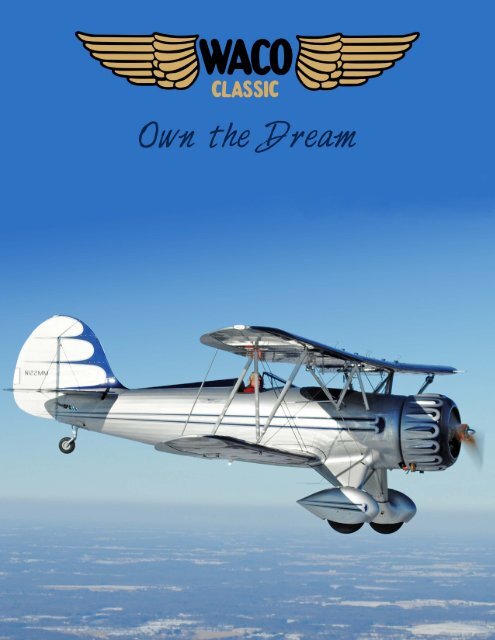 e-Brochure - WACO Aircraft Corporation