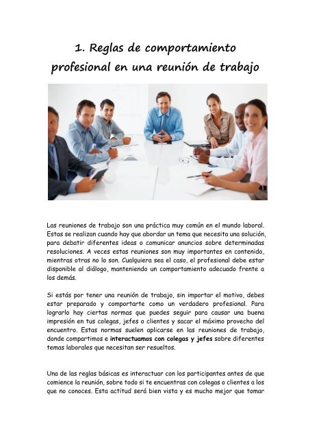 ROL PROFESIONAL EN REUNION
