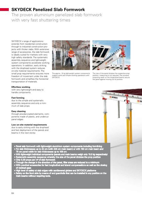 SKYDECK Panelized Slab Fo