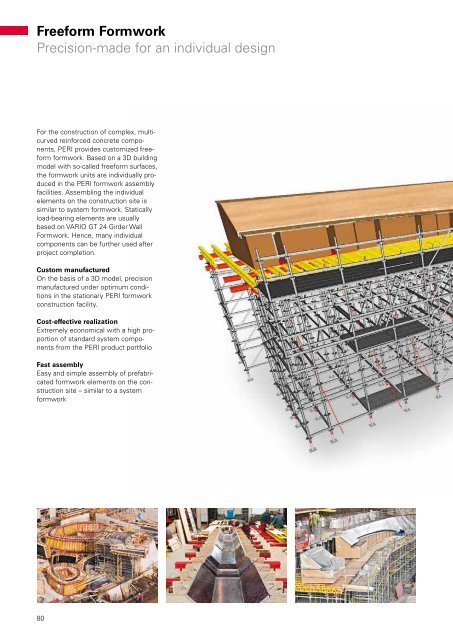 Freeform Formwork Precisi