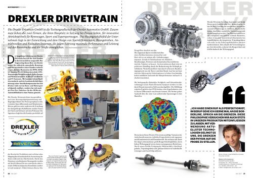 Drexler Drivetrain