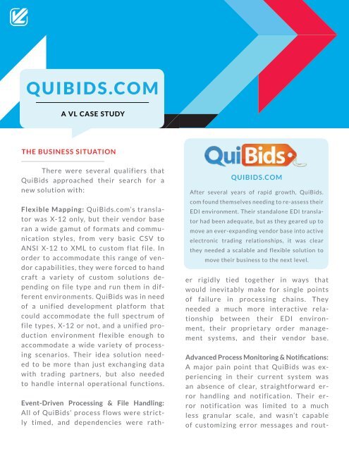 How Data Integration Helped QuiBids.com Move Their Business to the Next ...