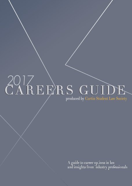 CSLS Careers Guide 2017