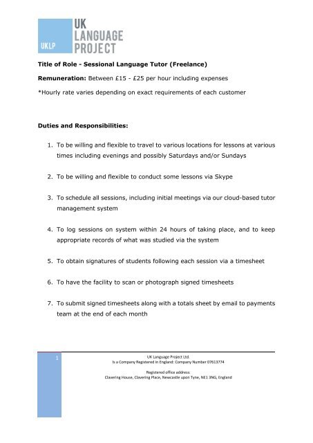 Tutor-Role-Description-UK-Language-Project