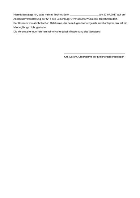 Elternzettel