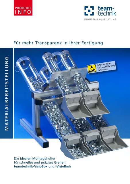 Für mehr Transparenz in Ihrer Fertigung - teamtechnik ... Für mehr Transparenz in Ihrer Fertigung - teamtechnik ...