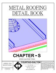 Metal Roofing Detail Book (Sam) A-1300
