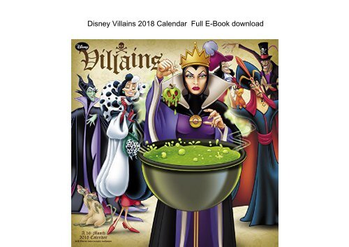 Disney Villains 2018