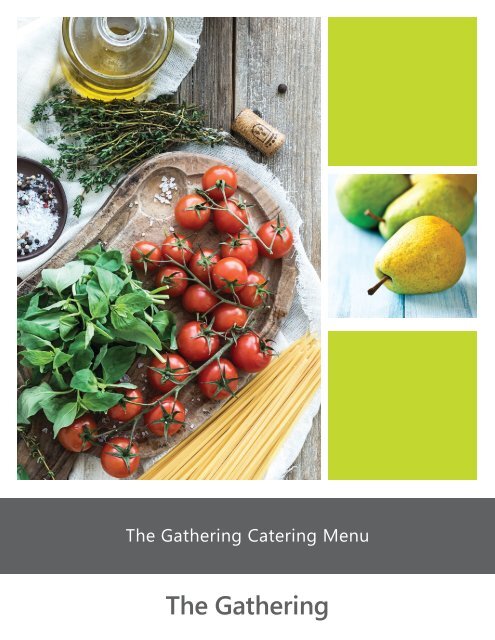 The Gathering Catering Guide_Fall 2017