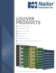 Louver Finishes and Color Guide - Nailor Industries