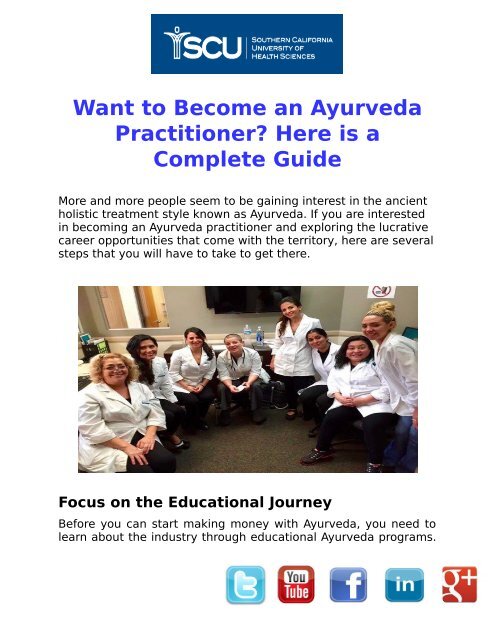 Complete Guide to Become an Ayurveda Practitioner