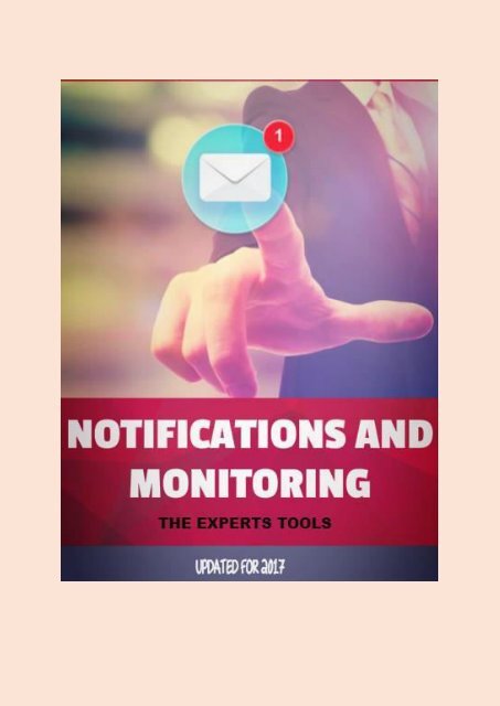8 Notifications and Monitoring