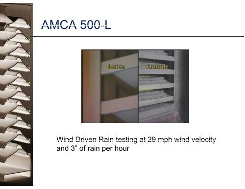 AMCA 500-L Test- Test - V