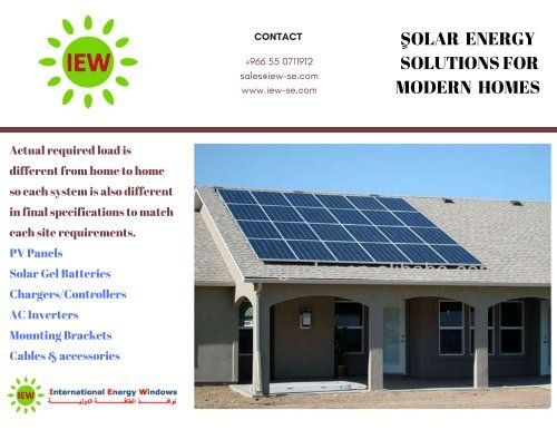 Solar Home Solutions