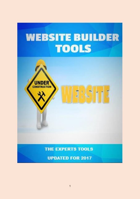 8 Website Builders Tools