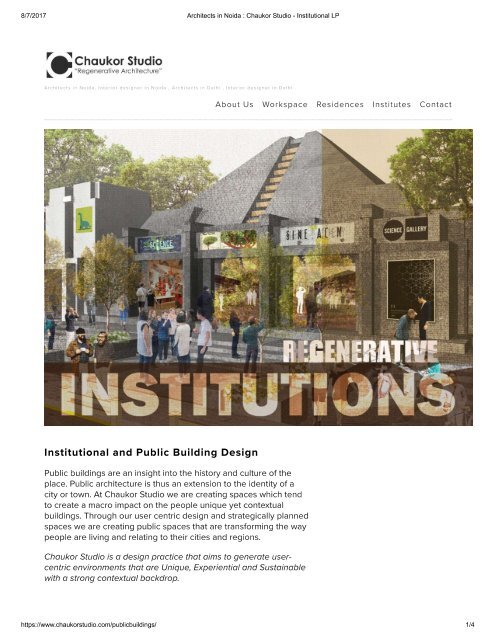 institutional architecture