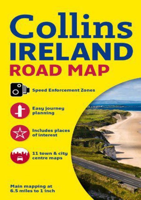 Collins Ireland Road Map