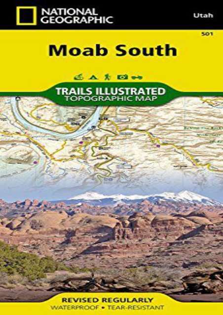 Moab South (National Geographic Trails Illustrated Map)