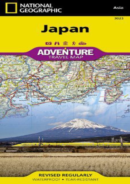 Japan (National Geographic Adventure Map)