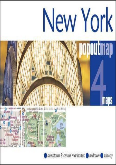 New York PopOut Map (PopOut Maps)