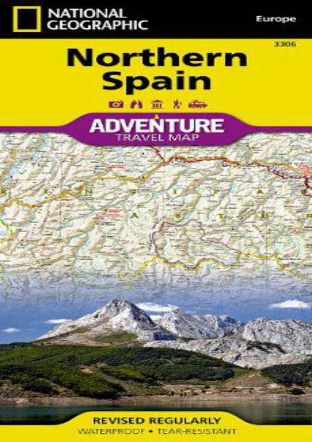 Northern Spain (National Geographic Adventure Map)