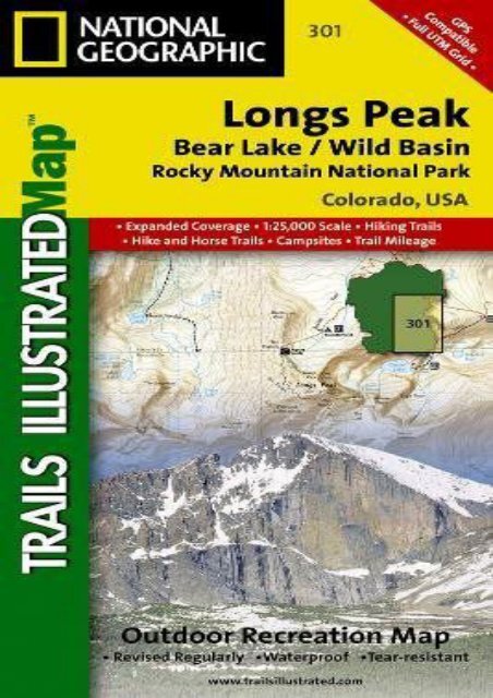Longs Peak: Rocky Mountain National Park [Bear Lake, Wild Basin ...