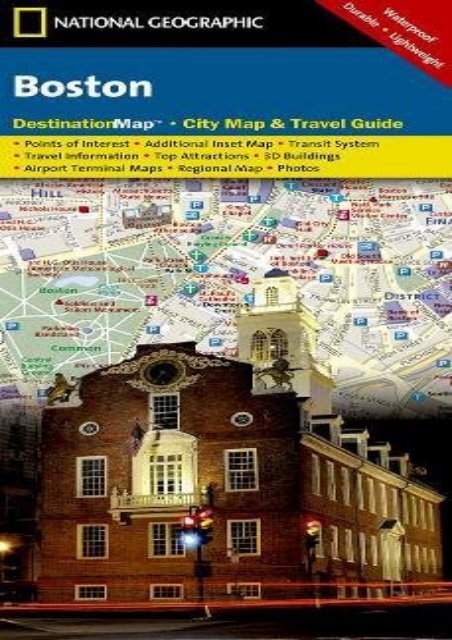 Boston (National Geographic Destination City Map)